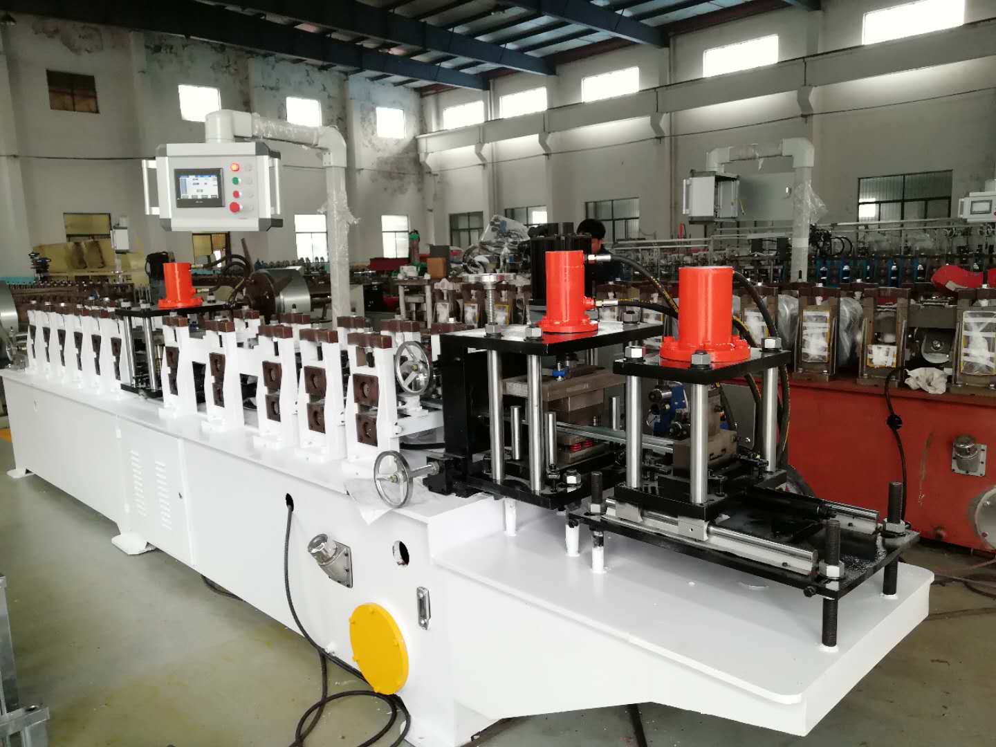 Led Tube Roll Forming Machine Running Video - Wuxi Taihu Machinery ...